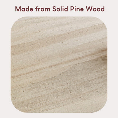 Buy Vida Designs Panama Solid Pine 2 Drawer Console Table Hallway Furniture at B&Q