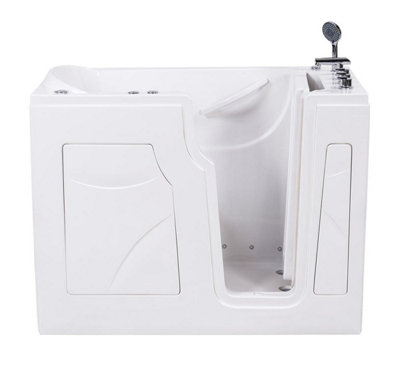 Vidalux Ashford 1350 Whirlpool & Airspa Easy Access Walk-In Bath ...