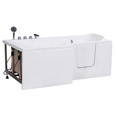 Vidalux Coniston Left Hand Standard Walk In Bath & Bath Screen