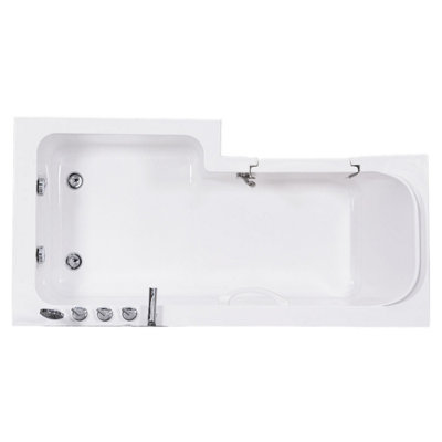 Vidalux Coniston Right Hand Standard Walk In Bath & Bath Screen