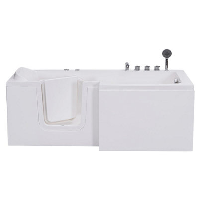 Vidalux Coniston Right Hand Whirlpool Walk In Bath & Bath Screen