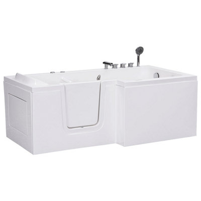 Vidalux Coniston Right Hand Whirlpool Walk In Bath & Bath Screen