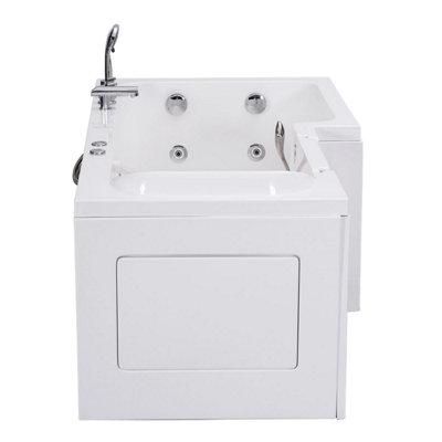 Vidalux Coniston Right Hand Whirlpool Walk In Bath & Bath Screen