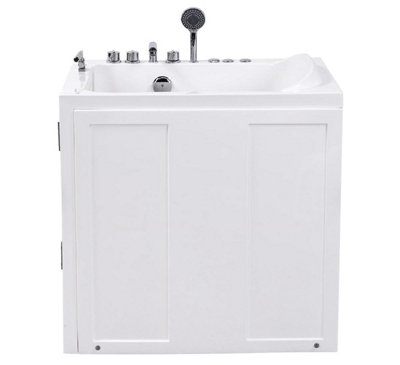 Vidalux Pennington Whirlpool & Airspa Compact Easy Access Walk-In Bath ...