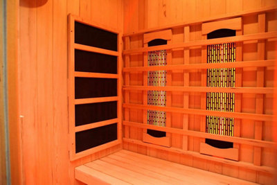 Vidalux Premier 3 Person Full Spectrum Infrared Sauna With Complete Heat