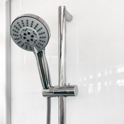 Vidalux Pure 800 Square Hydro Shower Cabin - White