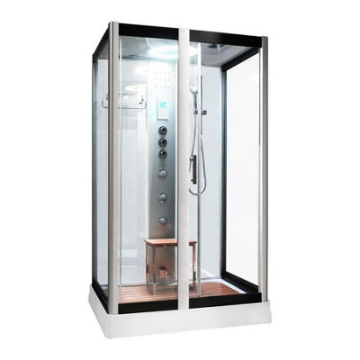 VIDALUX SERENITY STEAM SHOWER CABIN - WHITE