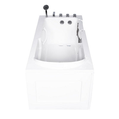 Vidalux WB408 Right Standard Abberton Easy Access Walk-in Bath, White