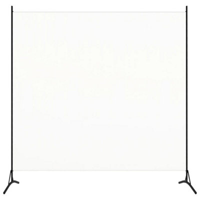 Vidaxl 1-panel Room Divider White 175x180 Cm