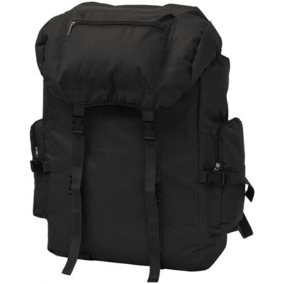 Vidaxl Army-style Backpack 65 L Black Backpacks