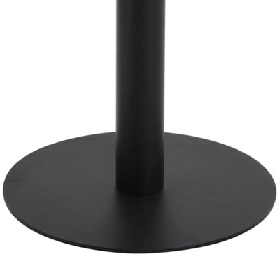Vidaxl Bistro Table Dark Brown 60x60 Cm Mdf