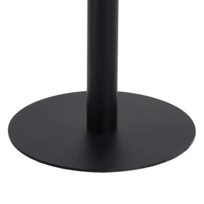 Vidaxl Bistro Table Light Brown 80x80 Cm Mdf