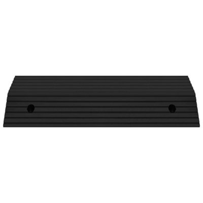 vidaXL Bridge Threshold Ramp 80x40x8 cm Rubber