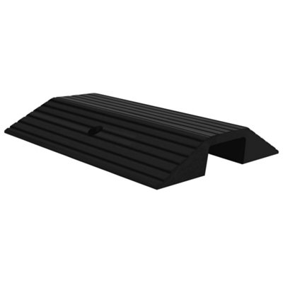 Vidaxl Bridge Threshold Ramps 3 Pcs 49x40x8 Cm Rubber Threshold Ramps