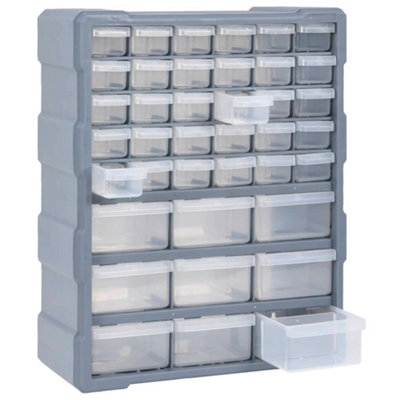 Vidaxl Multi-drawer Organiser With 39 Drawers 38x16x47 Cm Multi-drawer ...