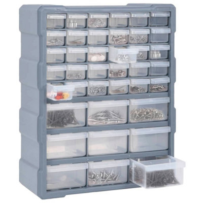 Vidaxl Multi-drawer Organiser With 39 Drawers 38x16x47 Cm Multi-drawer ...