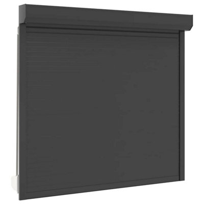 vidaXL Roller Shutter Aluminium 160x150 cm Anthracite