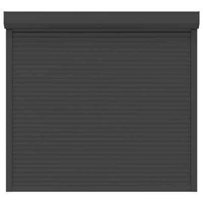 vidaXL Roller Shutter Aluminium 160x150 cm Anthracite