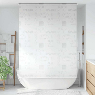 Vidaxl Shower Roller Blind 160x240 Cm Splash