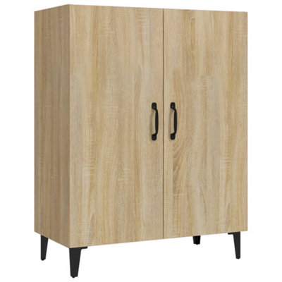 Vidaxl Sideboard Sonoma Oak 70x34x90 Cm Engineered Wood