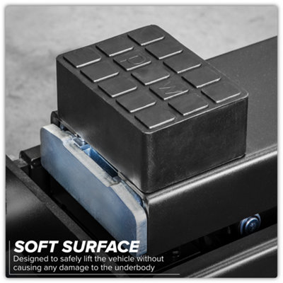 Viking Rubber Support Block For Viking Jacking Beams 60mm Non-Slip ...