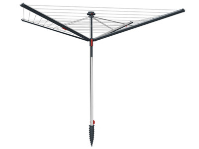 Vileda Sun-Rise Compact Outdoor Rotary Clothes Dryer - 50 Meter Washing ...