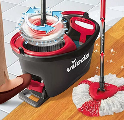 Vileda Turbo Microfibre Mop & Bucket Set