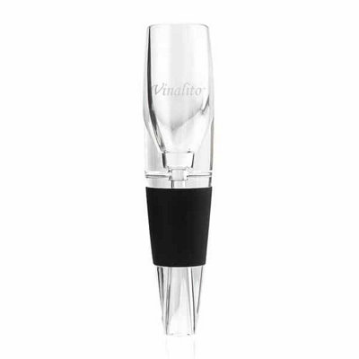 Vinalito MINI Travel Wine Aerator, Decanter, Pourer With Travel Case