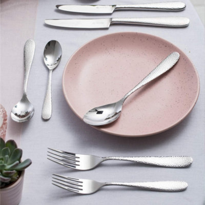 Viners Glamour 24 Piece Stainless Steel Cutlery Set - Silver