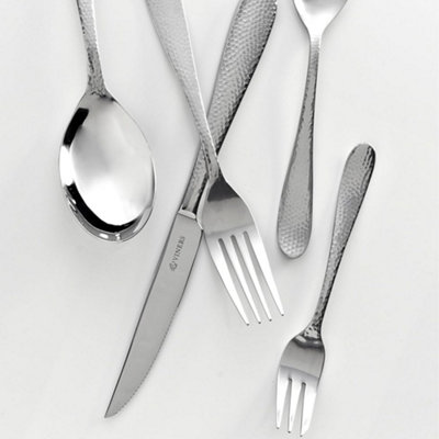 Viners Glamour 24 Piece Stainless Steel Cutlery Set - Silver