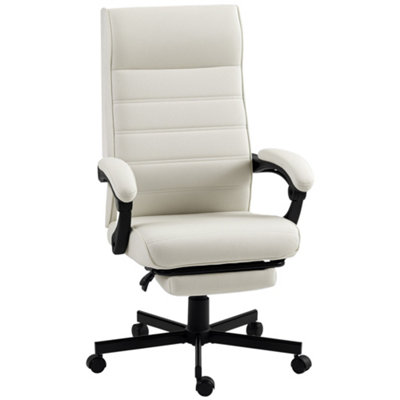 Vinsetto High-Back Home Office Chair with Adjustable Height and ...