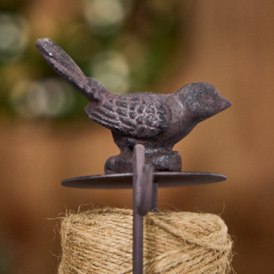 Vintage Antique Brown Bird Outdoor Garden String Twine & Dispenser for ...