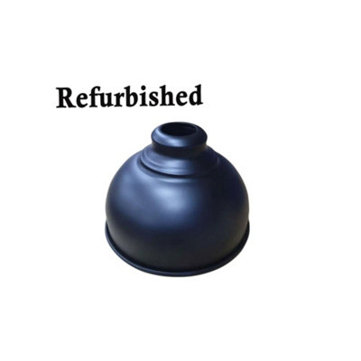 Vintage Black Metal Ceiling Light Shade Easy Fit Refurbished Lampshad
