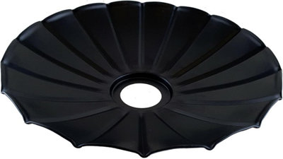 Vintage Industrial Black Metal E27 Light Shade, Matte Finish, Retro ...