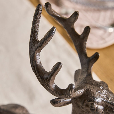 Vintage Stag Table Christmas Wine Rack Bottle Holder Gifts Ideas