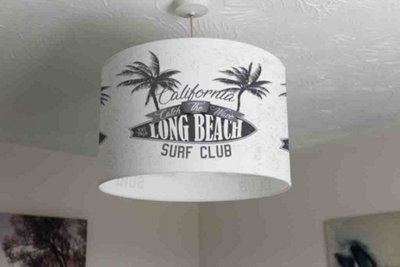Vintage Surfing Design (Ceiling & Lamp Shade) / 45cm x 26cm / Lamp Shade
