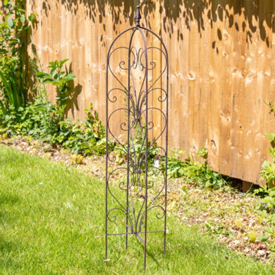 Vintage Tall Folding Quad Garden Trellis
