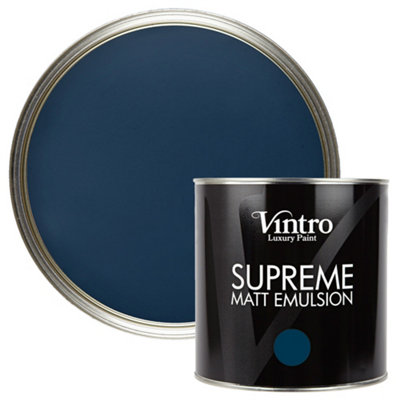 Vintro Luxury Matt Emulsion Blue Multi Surface Paint for Walls ...