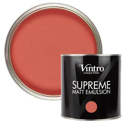 Vintro Luxury Matt Emulsion Coral Multi Surface Paint for Walls ...