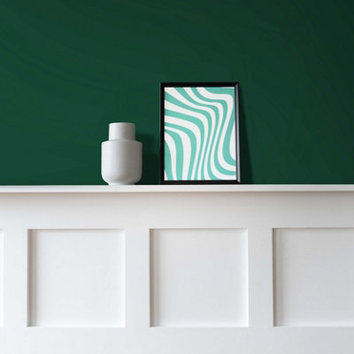 Vintro Luxury Matt Emulsion Dark Green, Multi Surface Paint for Walls ...
