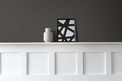 Vintro Luxury Matt Emulsion Dark Grey, Smooth Chalky Finish, Multi ...