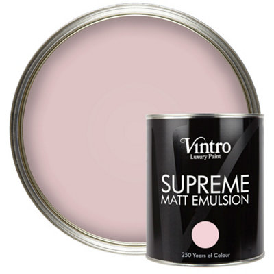 Vintro Luxury Matt Emulsion Light Pink Smooth Finish Multi Surface ...