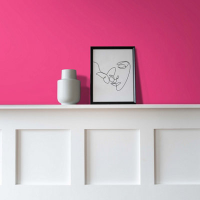 Vintro Luxury Matt Emulsion Pink, Smooth Chalky Finish, Multi Surface ...