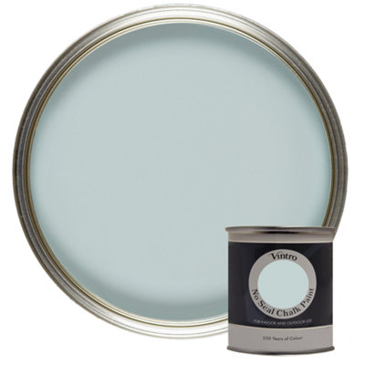 Vintro No Seal Chalk Paint Blue/Green Interior & Exterior For Furniture ...