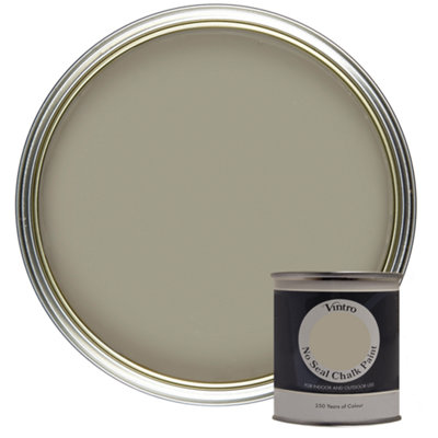 Vintro No Seal Chalk Paint Light Brown Interior & Exterior For ...