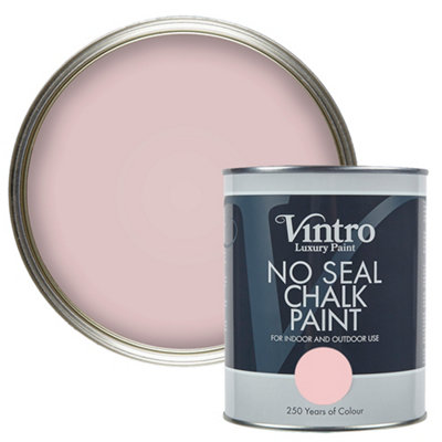 Vintro No Seal Chalk Paint Light Pink Interior & Exterior For Furniture ...
