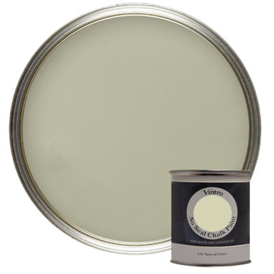 Vintro No Seal Chalk Paint Pale Green Interior & Exterior For Furniture ...