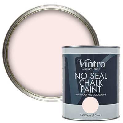 Vintro No Seal Chalk Paint Pale Pink Interior & Exterior For Furniture ...