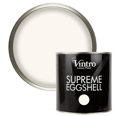 Vintro Paint Creamy White Eggshell for Walls Wood Trim Satin Furniture ...