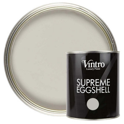 Vintro Paint Grey Eggshell for Walls Wood Trim Satin Furniture Paint ...